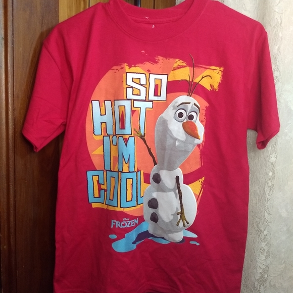Disney | Shirts & Tops | Olaf Tshirt Nwt Frozen Tee Shirt Youth Lg ...